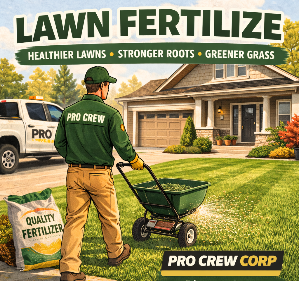 Lawn Fertilize – Pro Crew Corp